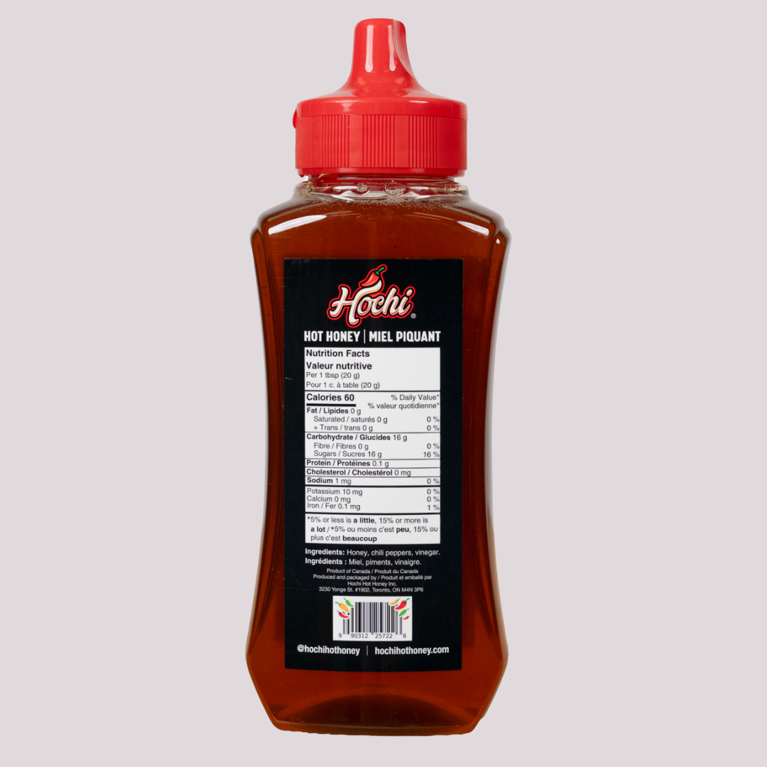500 Gram Squeeze Bottle – Original (2-Pack) – Hochi Hot Honey